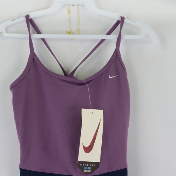 Nike | Swim | New Vintage Nike One Piece Unitard Swimsuit Purple | Poshmark
